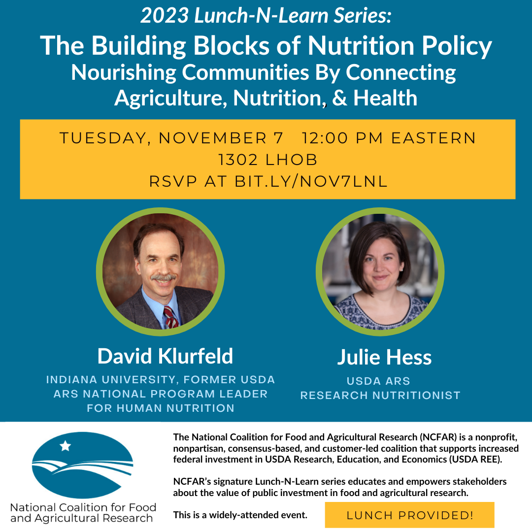 Lunch-N-Learn Series | Education | National Coalition for Food and ...